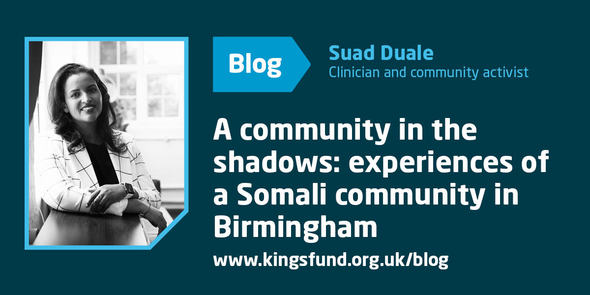 A Community In The Shadows: Experiences Of A Somali Community In ...