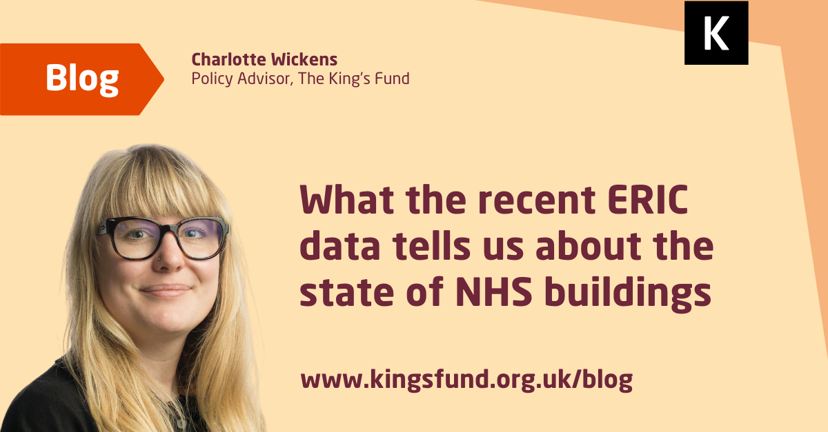 What Does The Eric Data Tell Us About The State Of NHS Buildings? | The ...