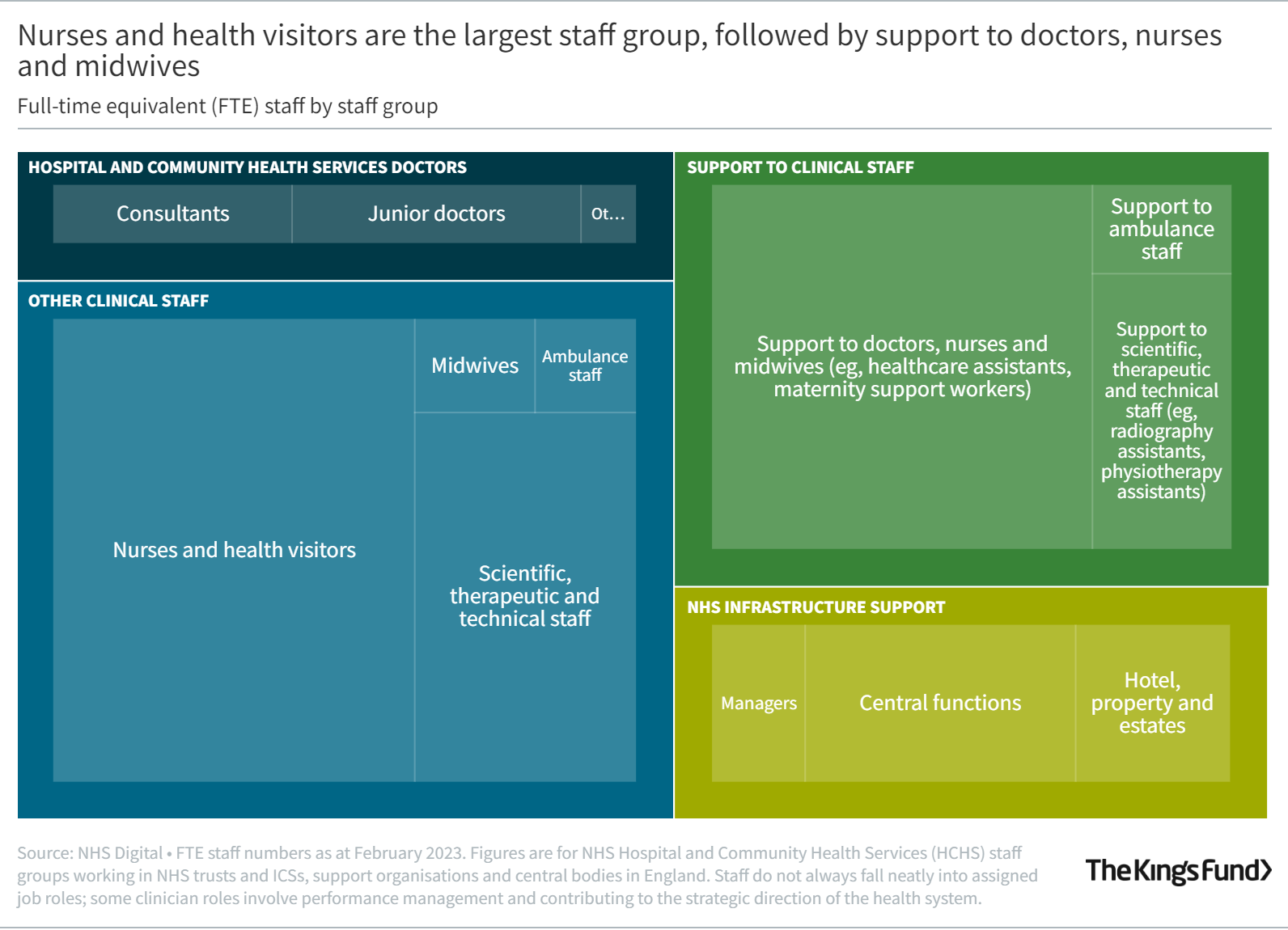 NHS Workforce Nutshell | The King's Fund