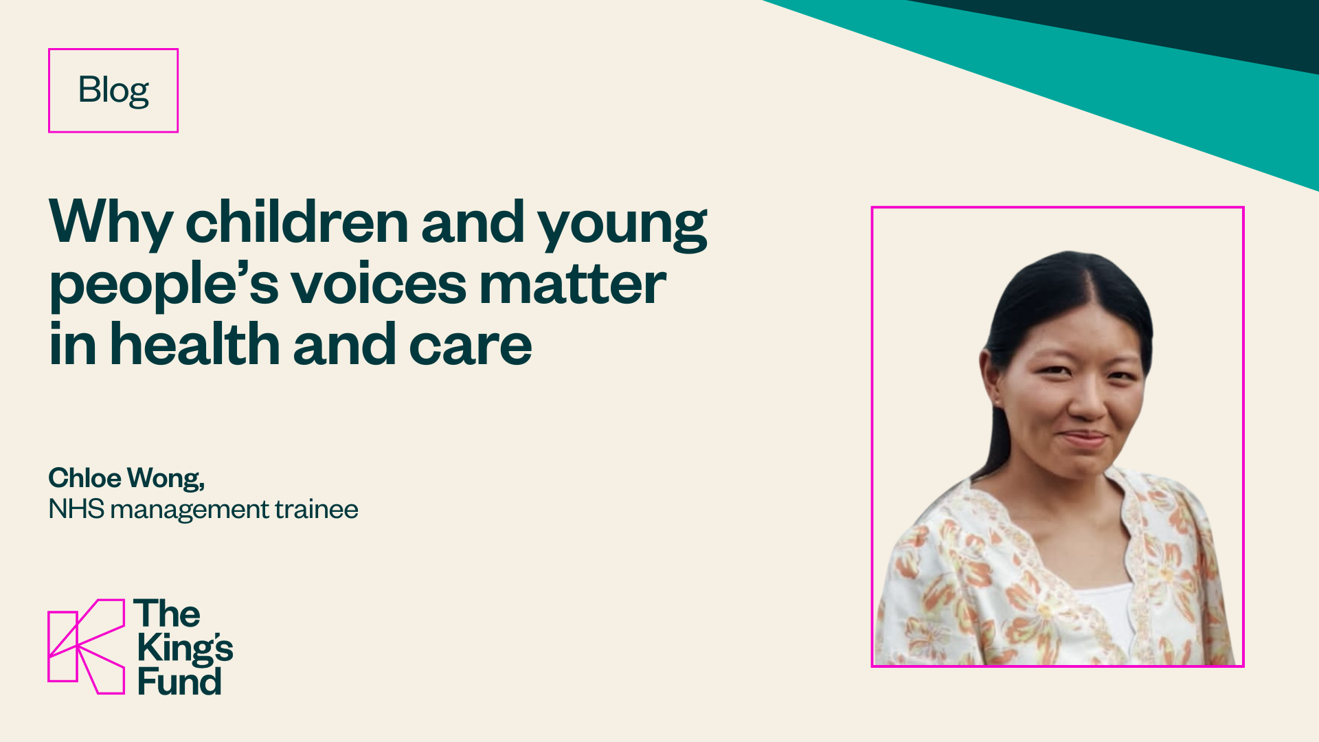 Why Children And Young People’s Voices Matter In Health And Care | The ...