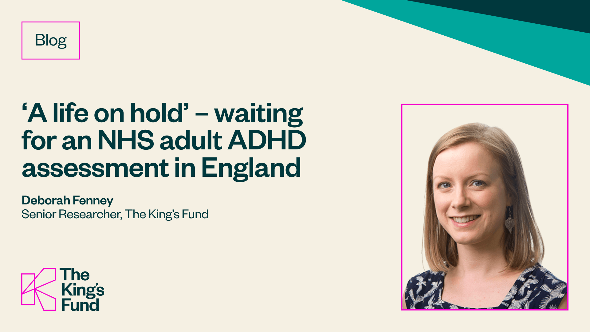 Waiting For An NHS Adult ADHD Assessment In England | The King's Fund