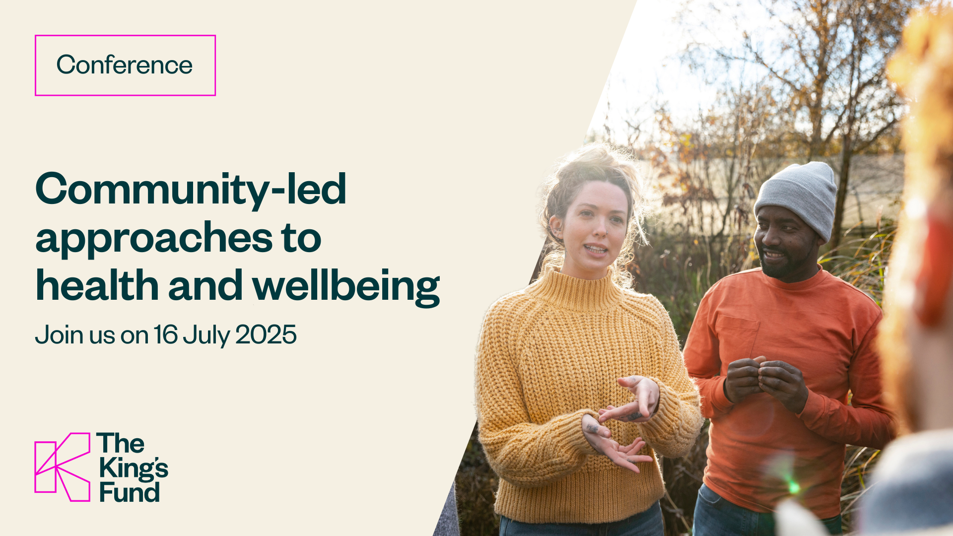 Community-led Approaches To Health And Wellbeing | Event | The King's Fund