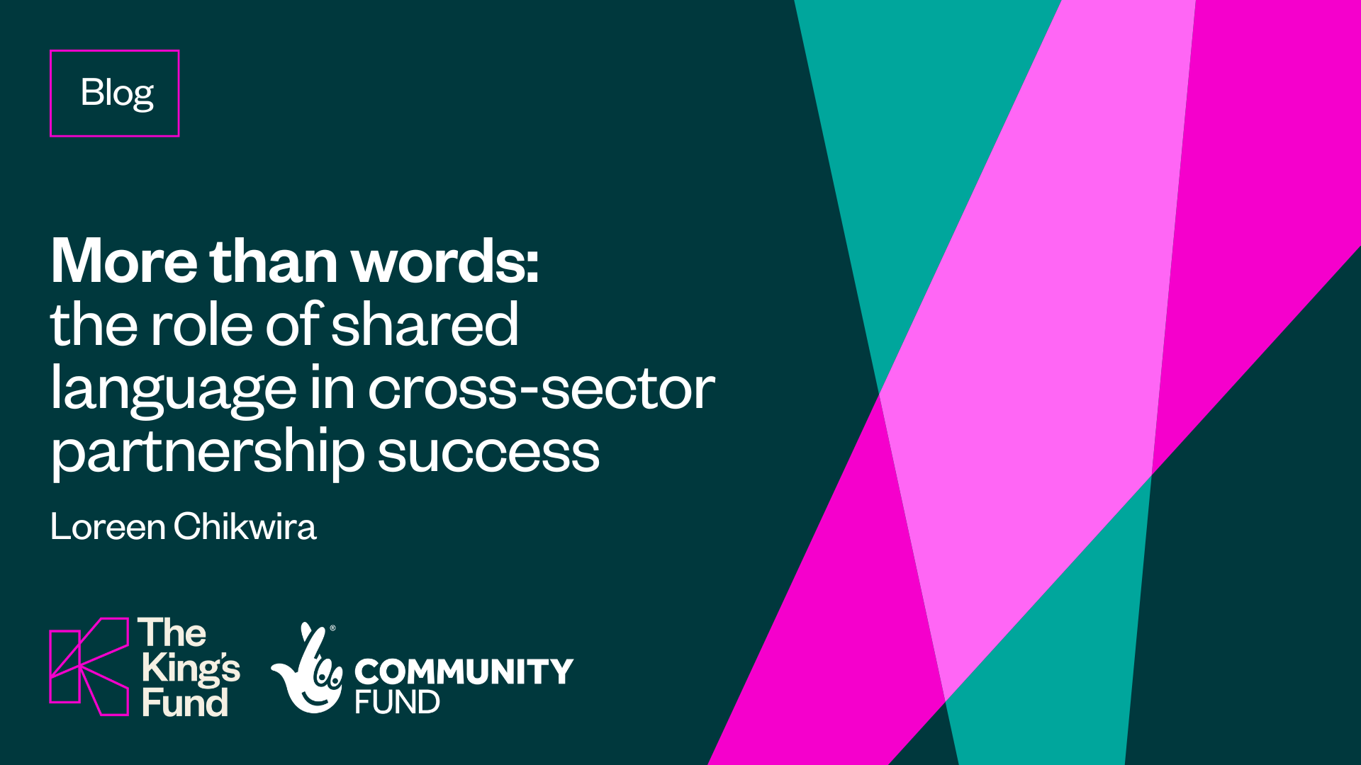 The Role Of Shared Language In Cross-Sector Partnership Success | The ...