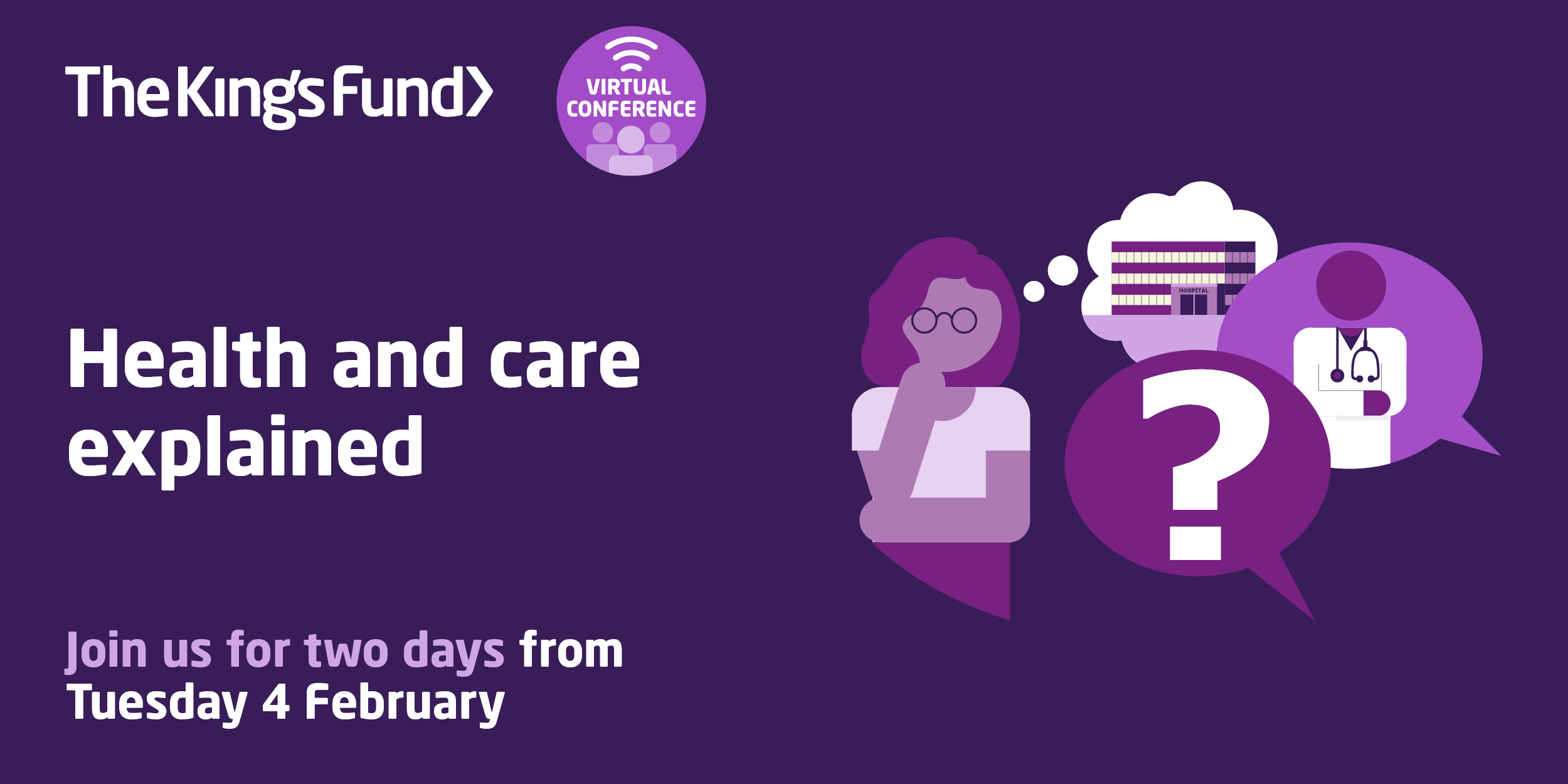 Health And Care Explained | Online Event | The King's Fund
